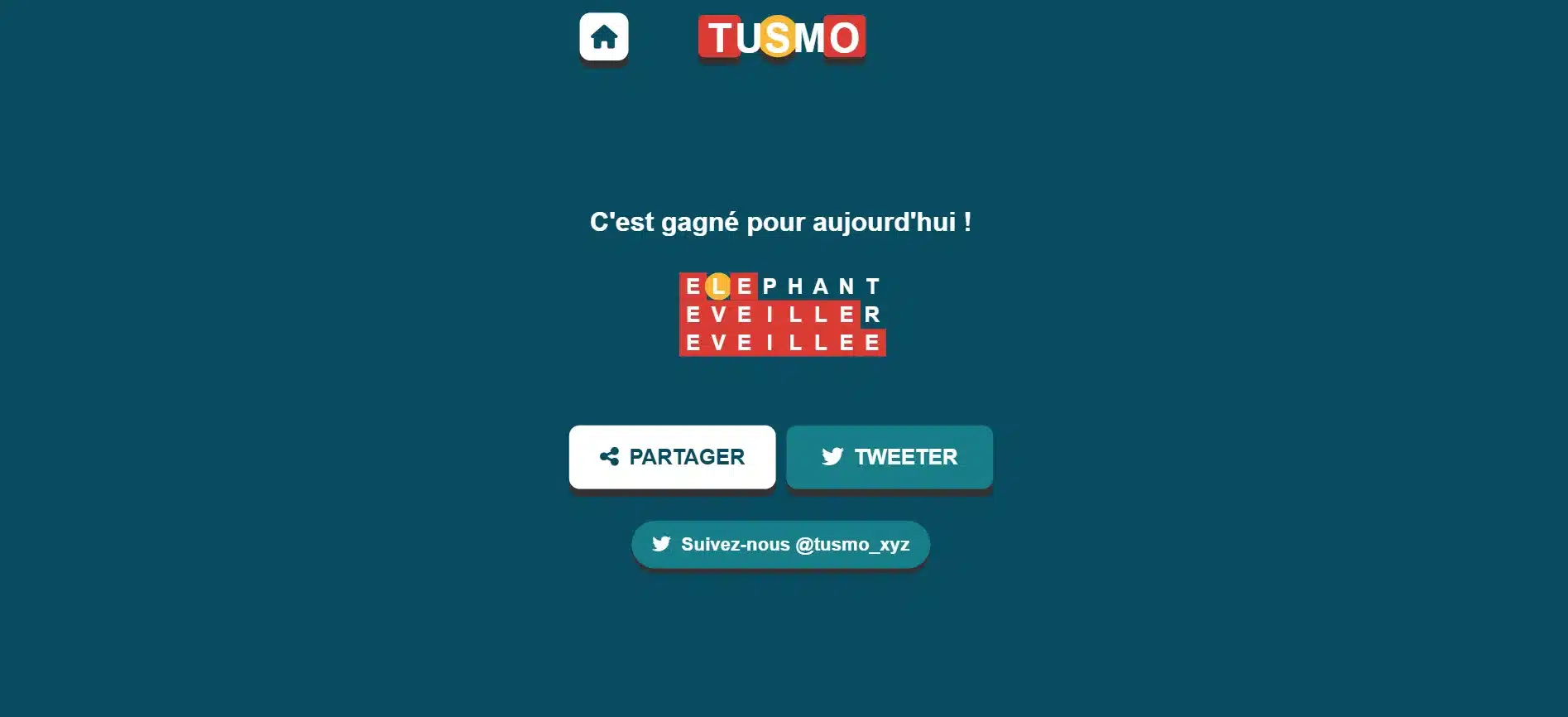 TUSMO du jour : Indices et solution du 30 octobre 2025 | Le-Joueur.fr