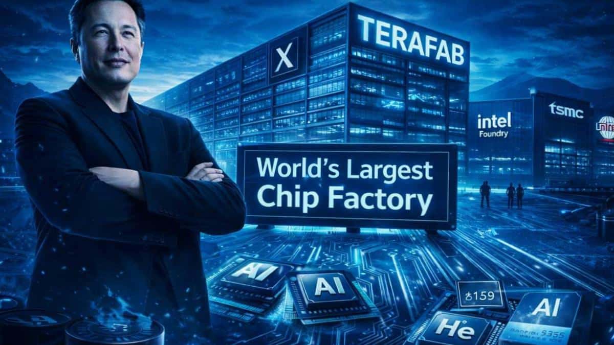 Tesla lance Terafab : méga-usine de puces IA en 7 jours