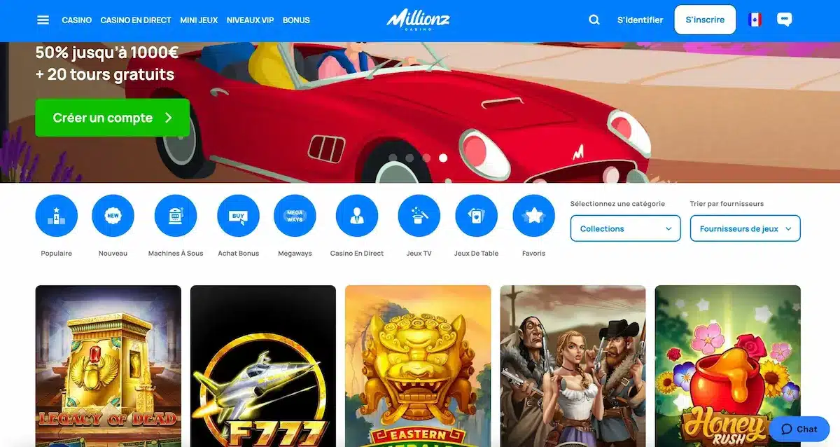 Casino sans wager 2026 : TOP 5 Bonus sans condition de mise