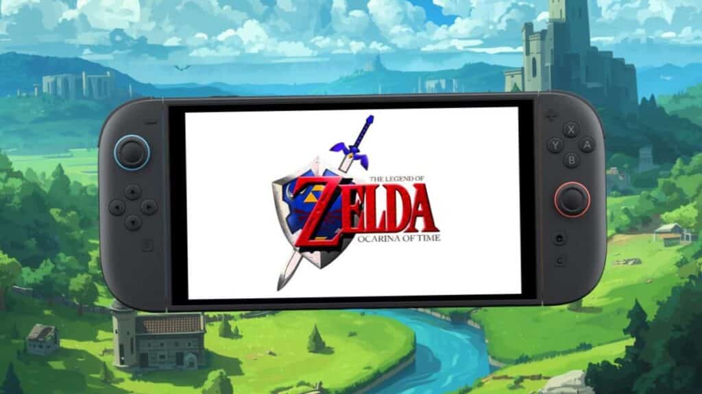 Zelda Ocarina of Time : remake Switch 2 fin 2026